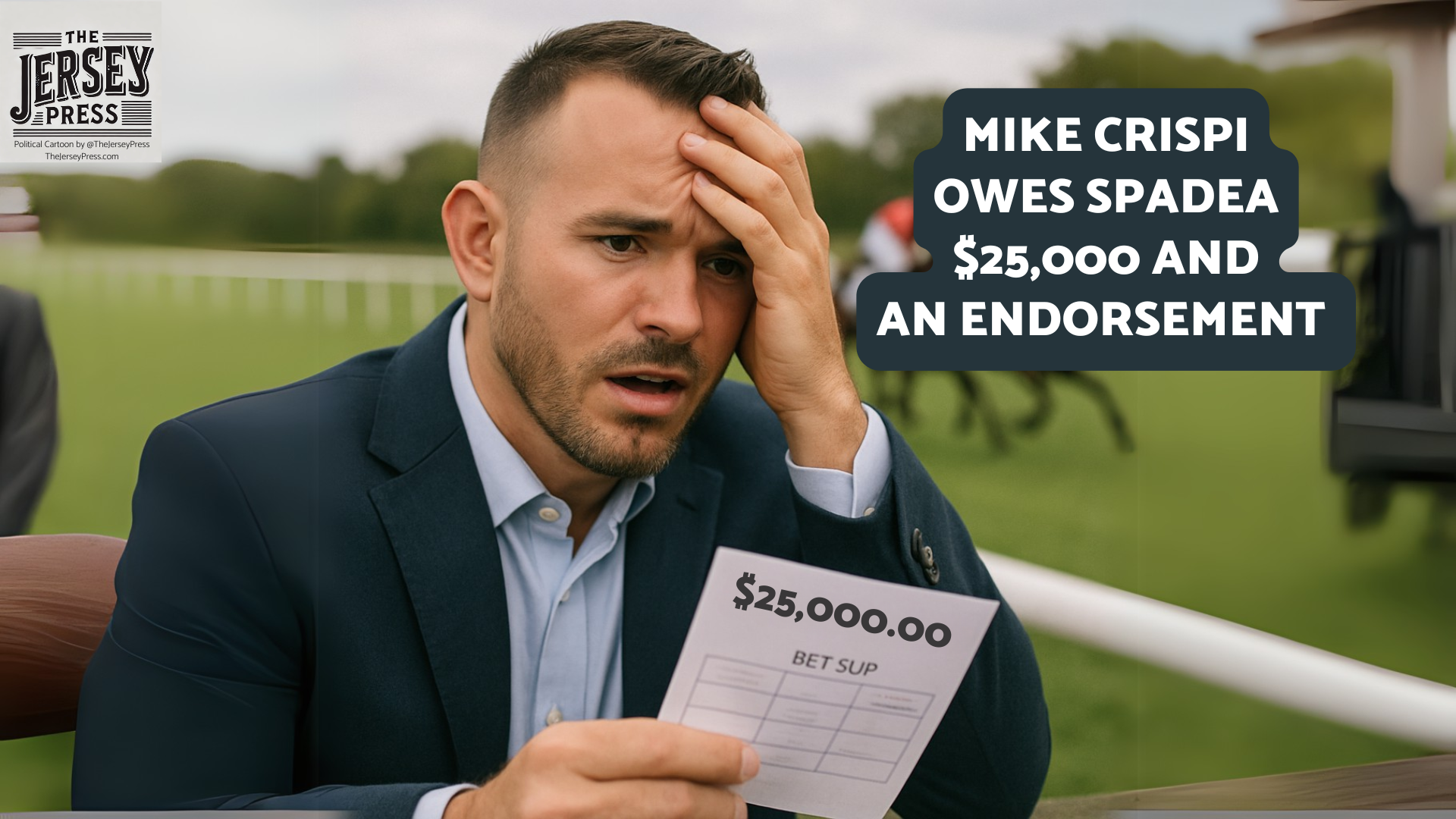 Mike Crispi Owes Spadea $25,000 and an Endorsement - The Jersey Press